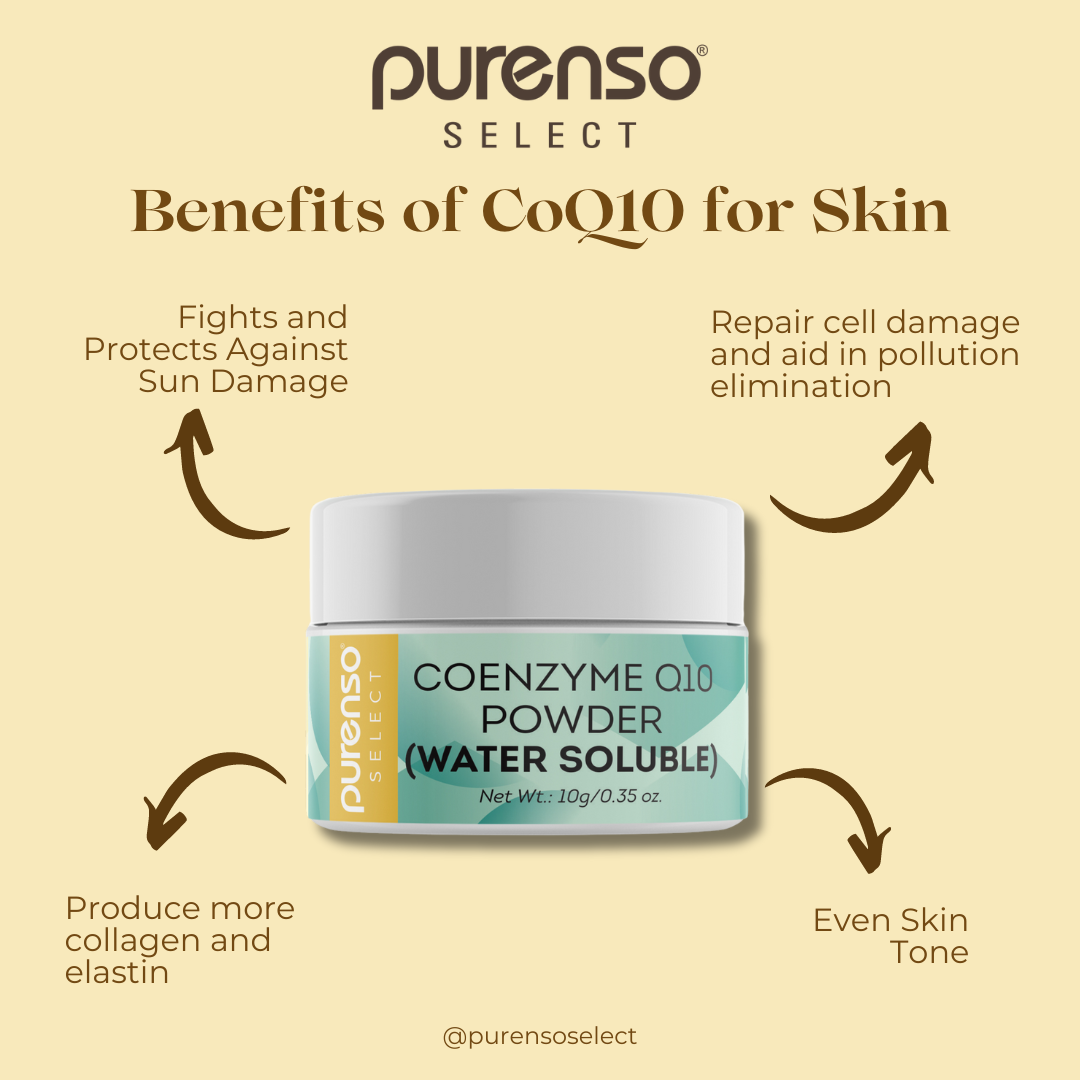 Coenzyme Q10 Powder - Buy Now Online In India at Purenso Select
