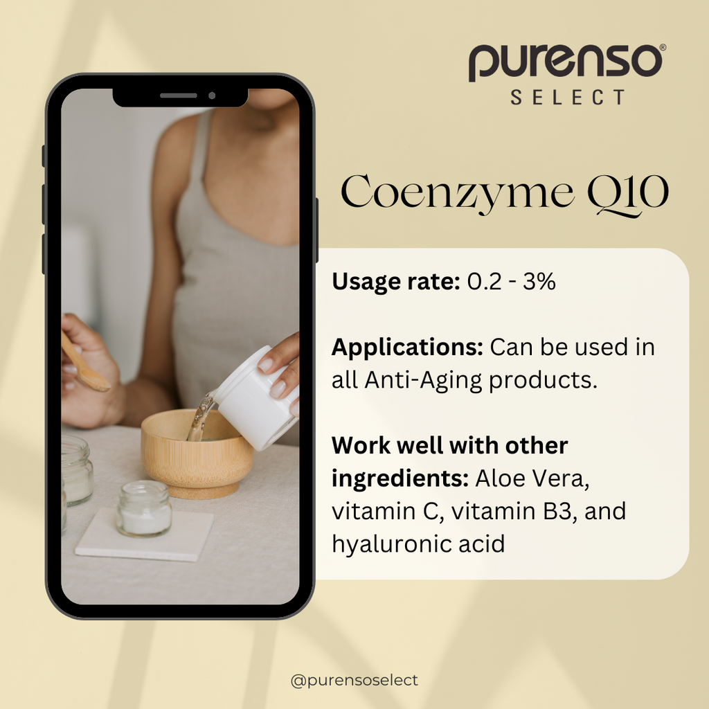 Coenzyme Q10 Powder - Buy Now Online In India at Purenso Select