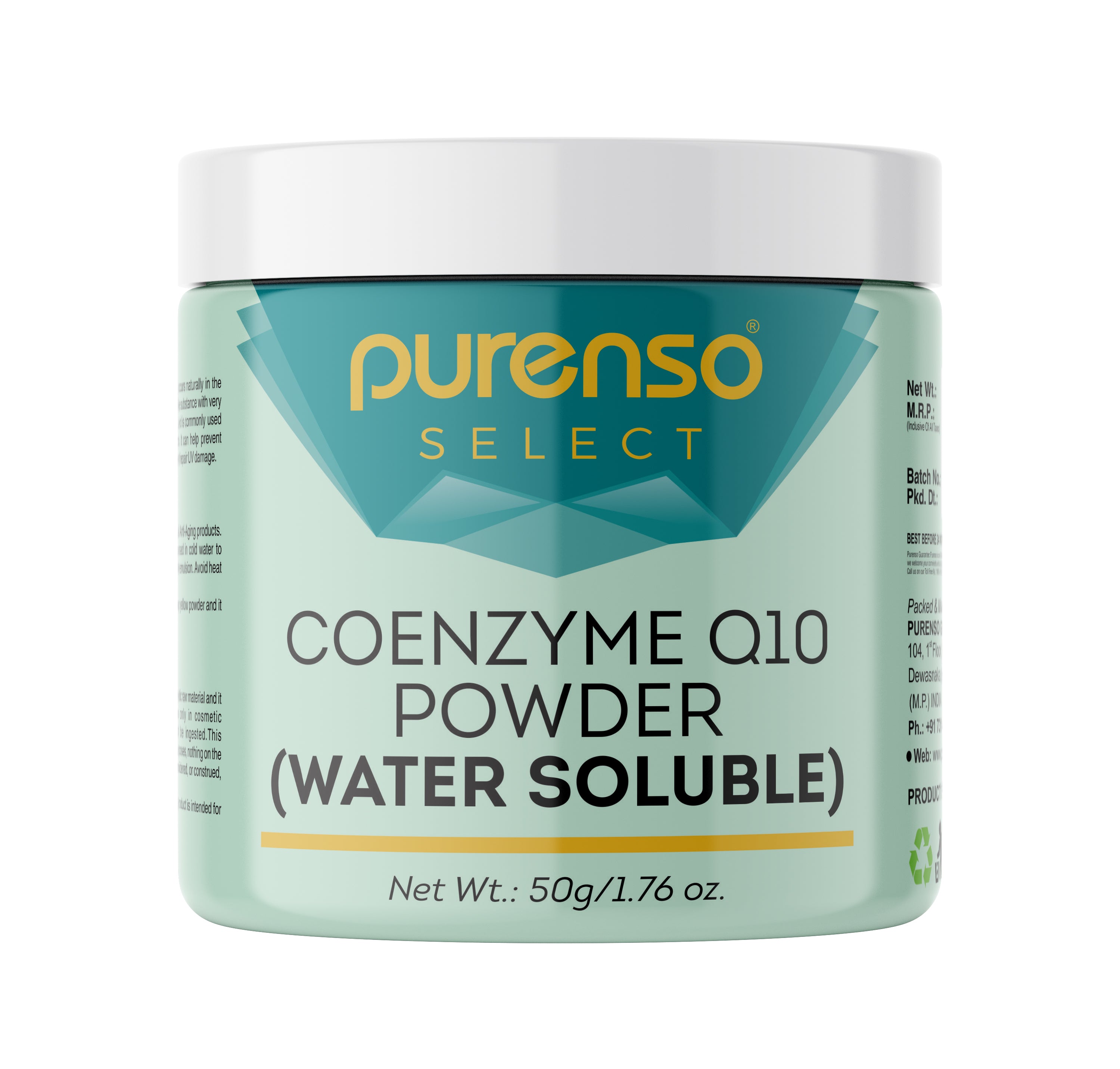 Coenzyme Q10 Powder - Buy Now Online In India at Purenso Select