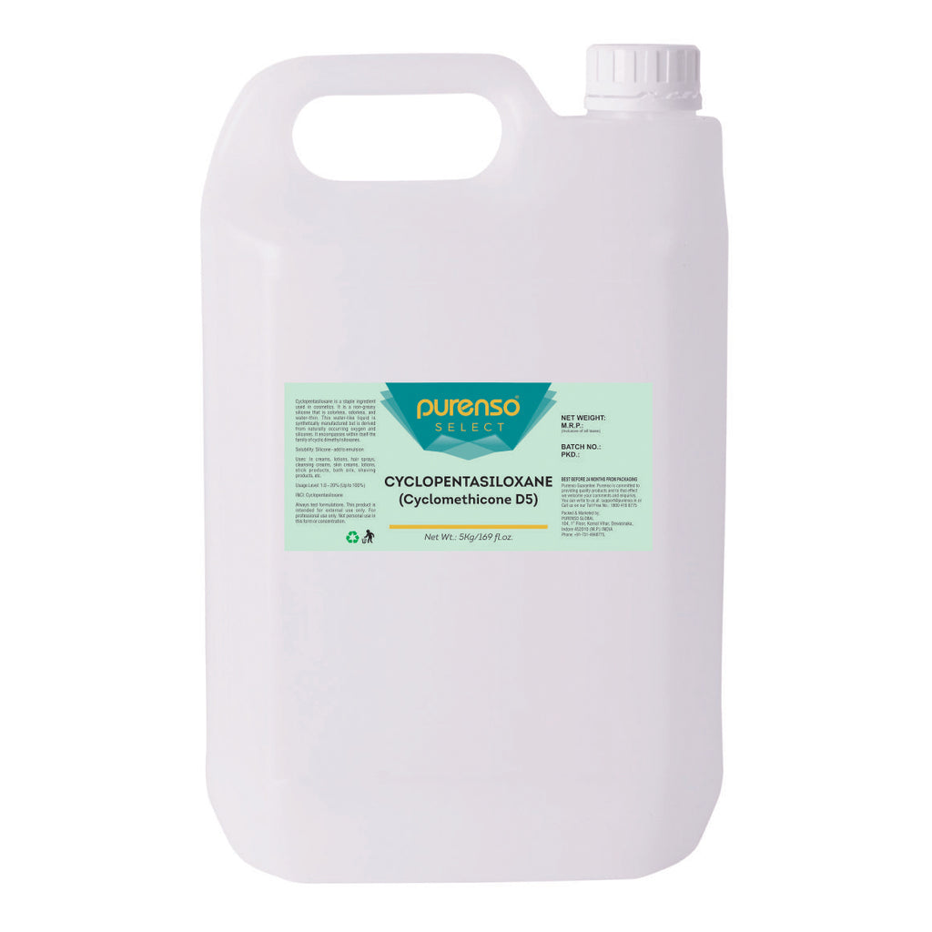 Buy Cyclopentasiloxane / Cyclomethicone D5 / Cyclopentasilicon Online In India - Purenso Select