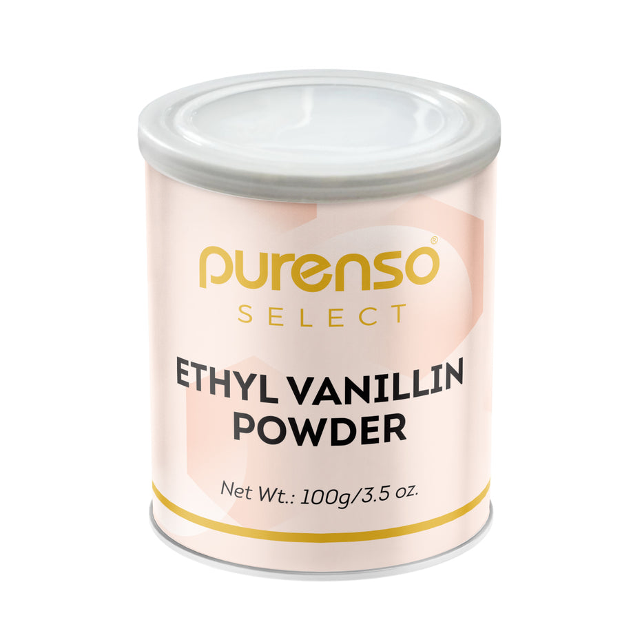 Buy Ethyl Vanillin Powder – Strong Vanilla Aroma Chemical for Perfume ...