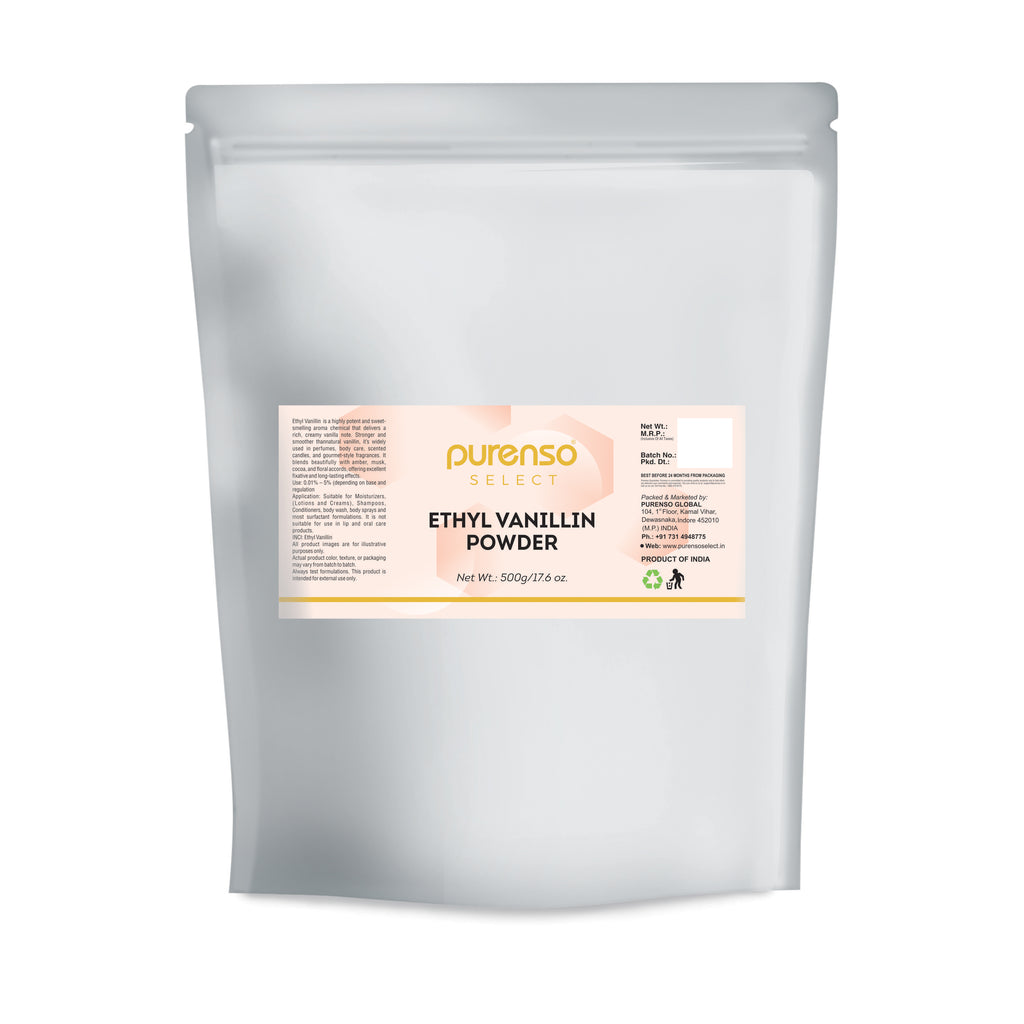 Buy Ethyl Vanillin Powder – Strong Vanilla Aroma Chemical for Perfume ...