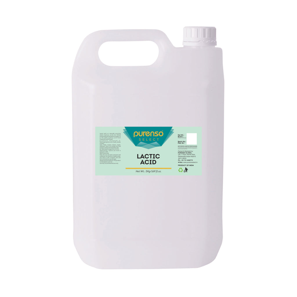 Buy Online Lactic Acid in India - Purenso Select