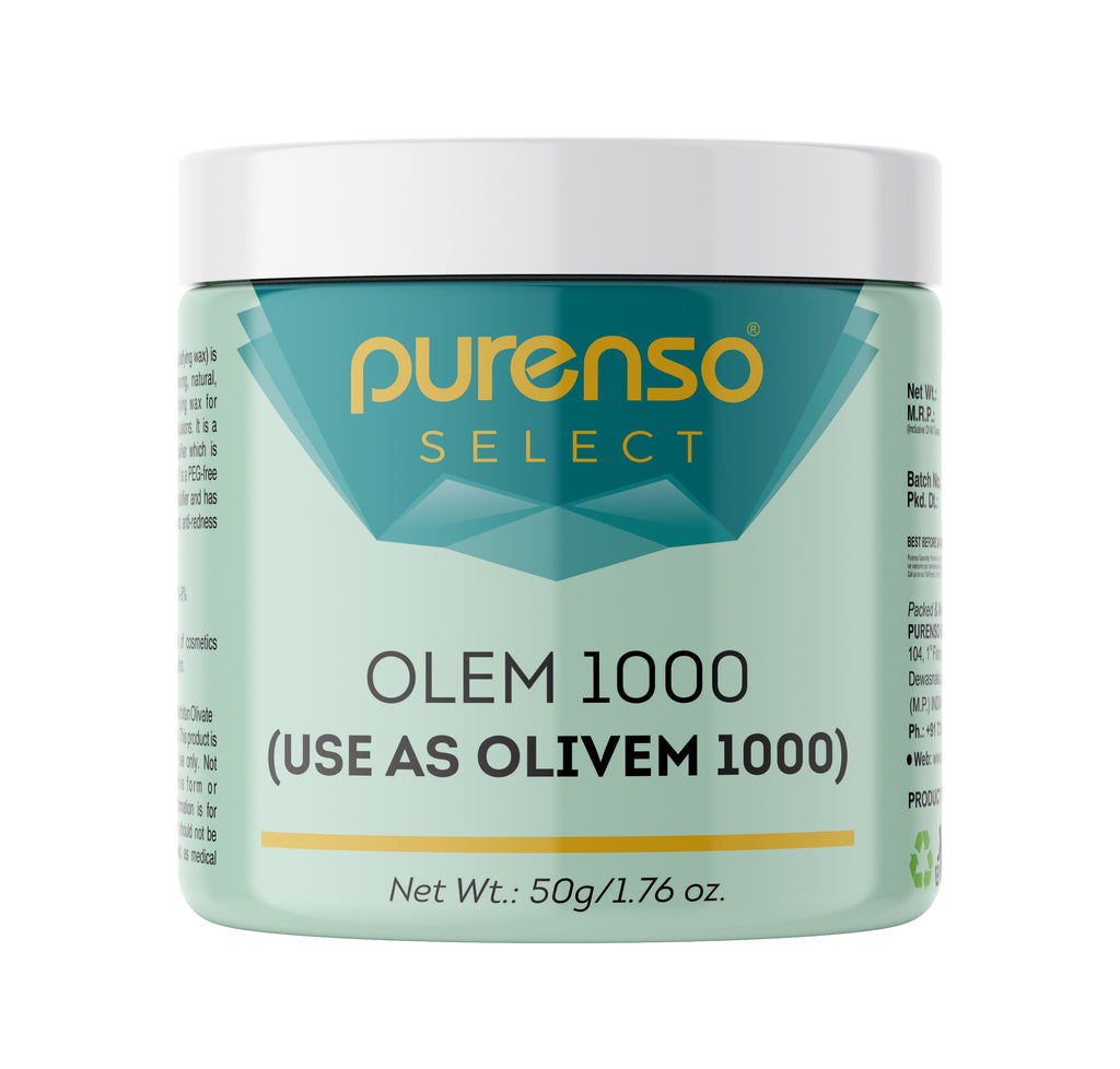 Buy Olivem 1000 at Best Price in India I DIY Lotions & Cream online in India – Purenso Select