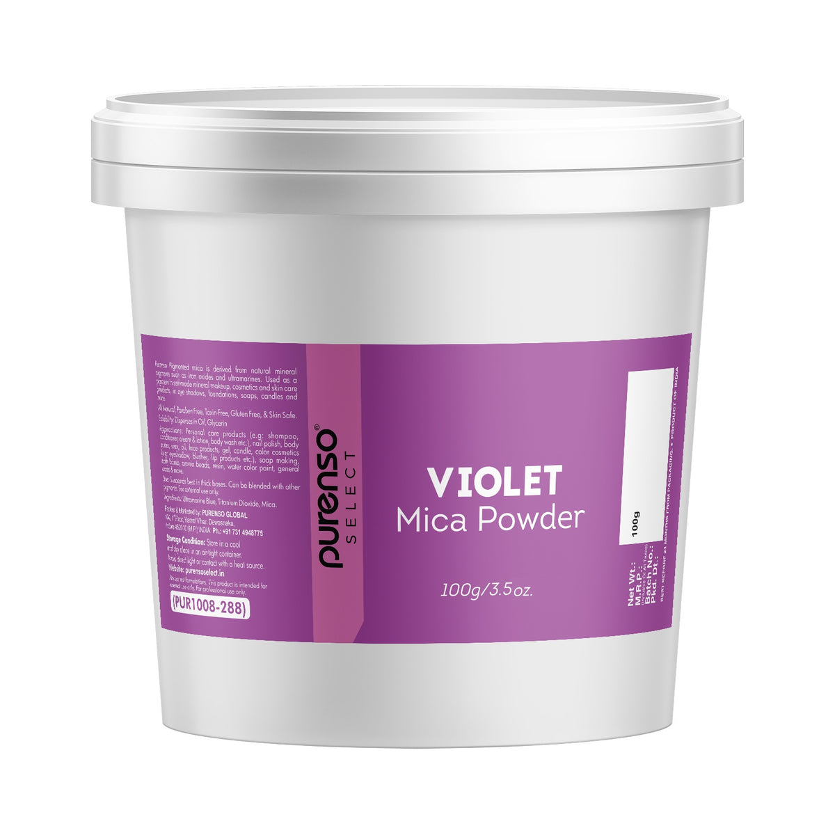 Violet Mica Powder - Purenso Select
