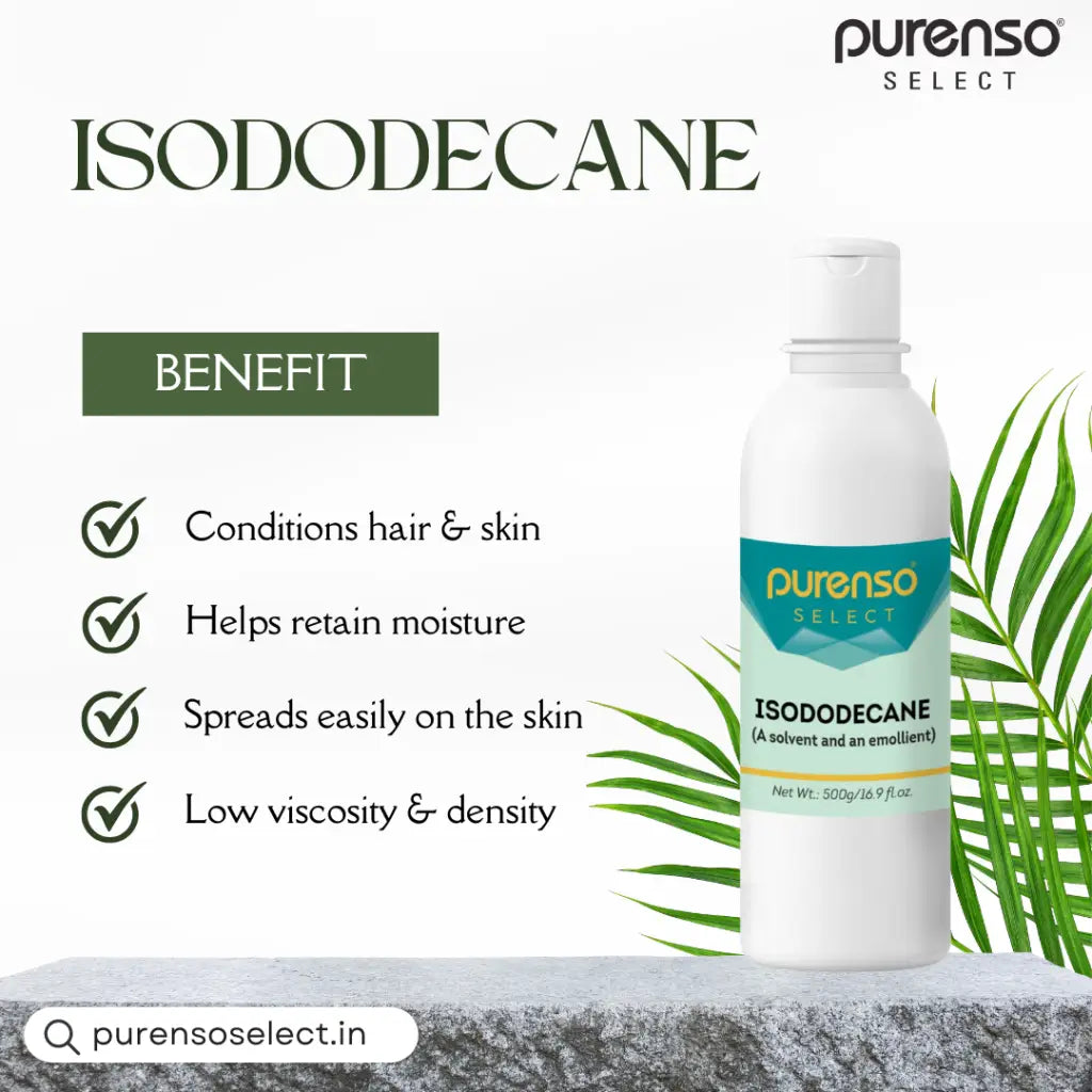 Buy online in India Isododecane - Cosmetics Ingredients I Purenso Select