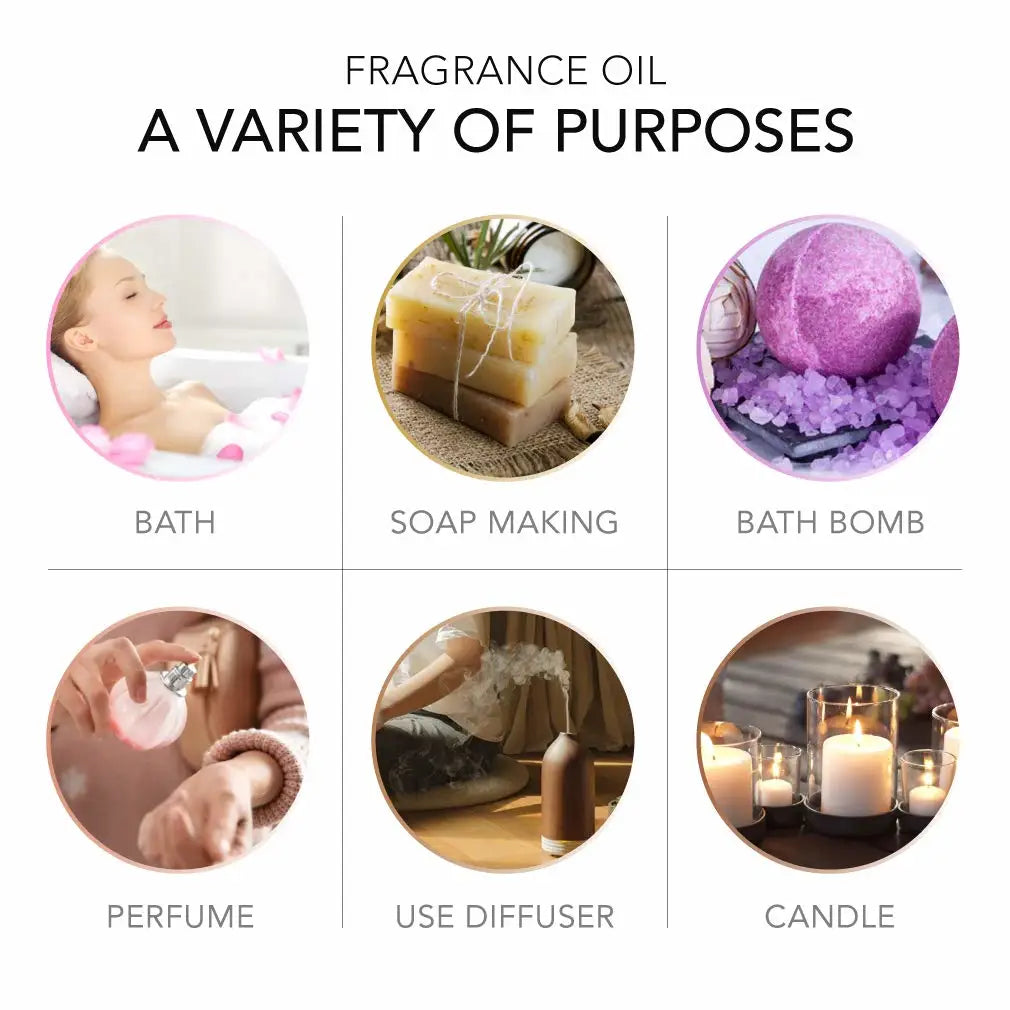 Buy Pure Fragrance Oils for Soaps and Candle Making - Purenso Select