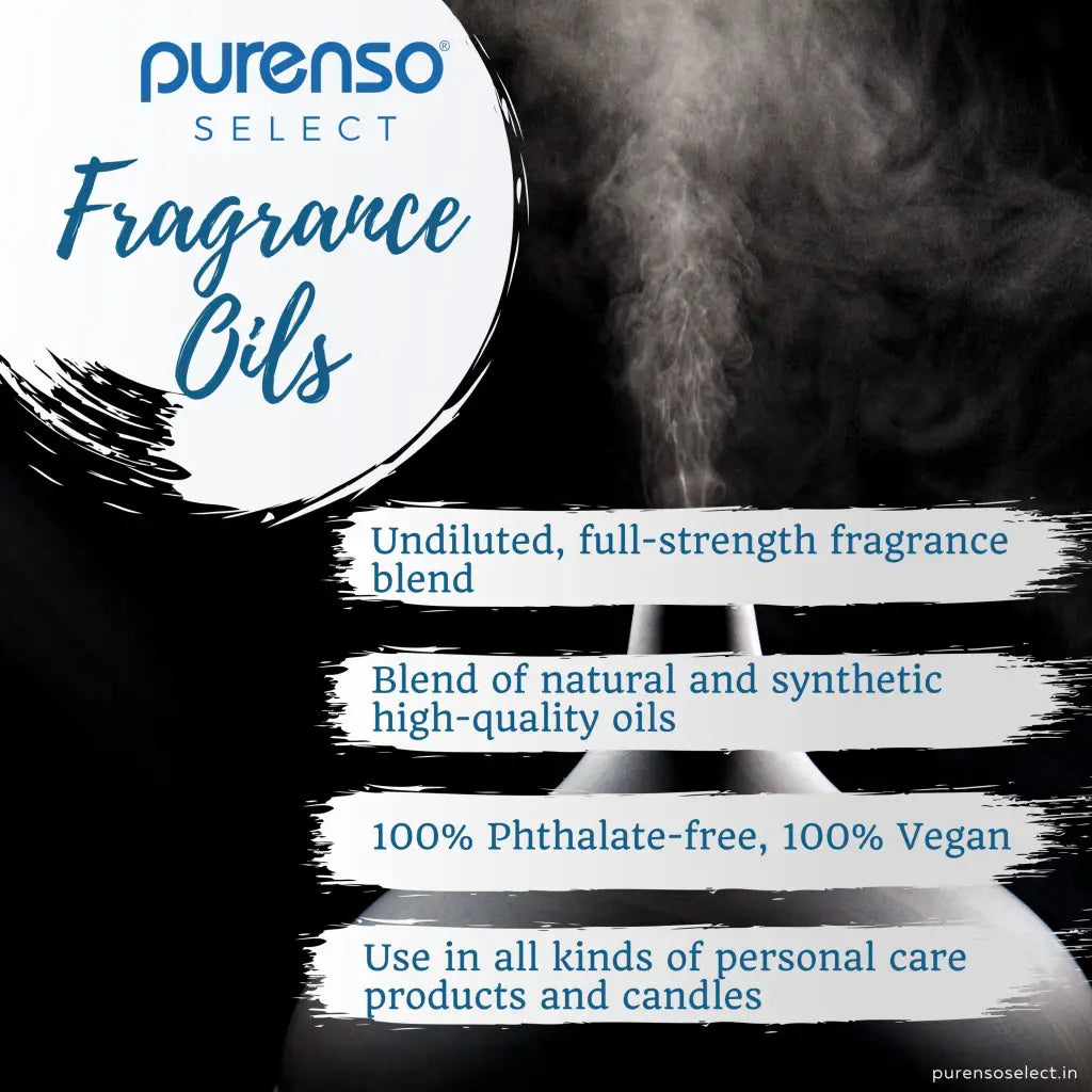 Buy Pure Fragrance Oils for Soaps and Candle Making - Purenso Select