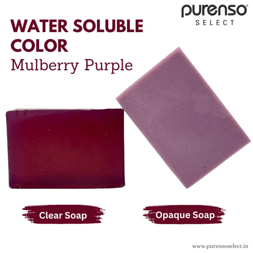 Water Soluble Liquid Colors - Mulberry Purple - Purenso Select